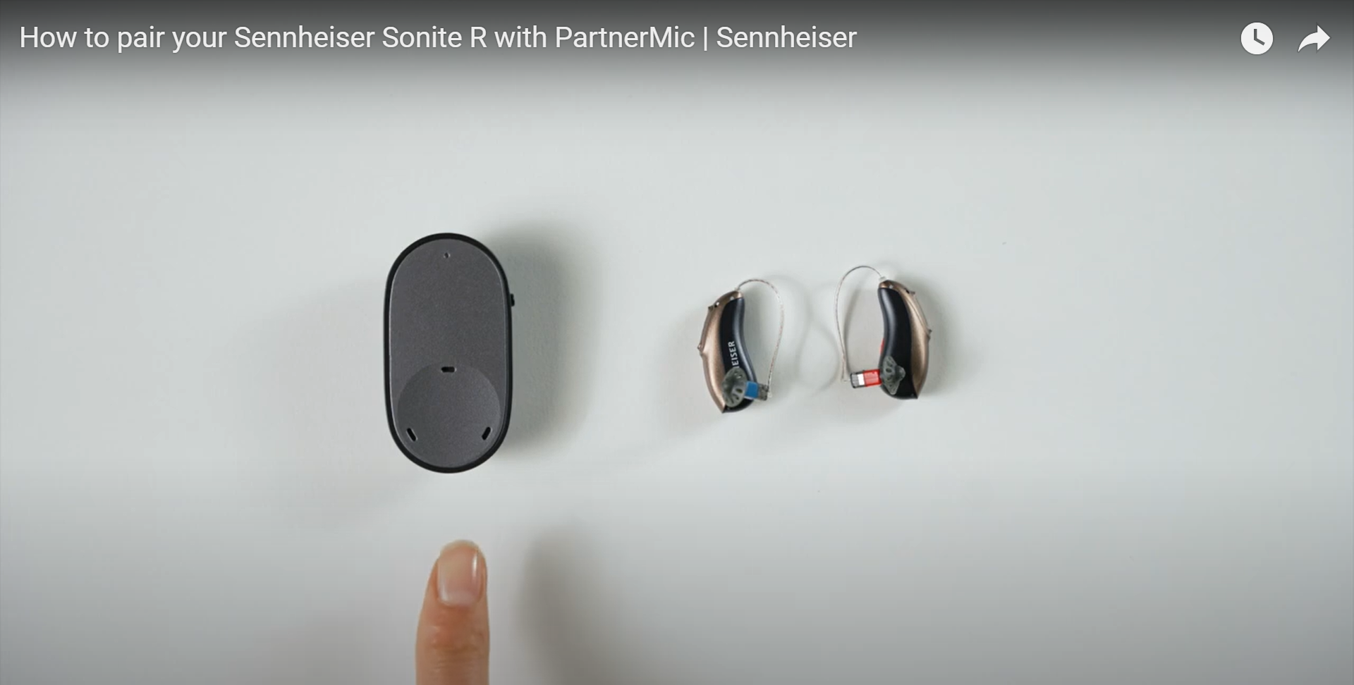 Sennheiser Sonite R hearing aid accessories